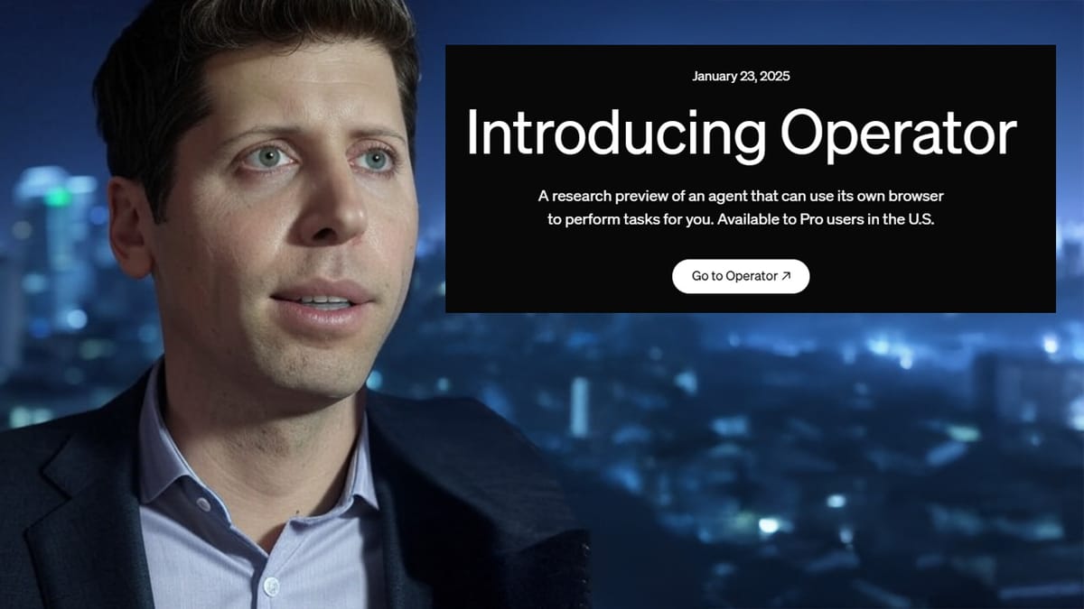 Openai 오퍼레이터operator 출시 웹 브라우징 자동화 시대 시작